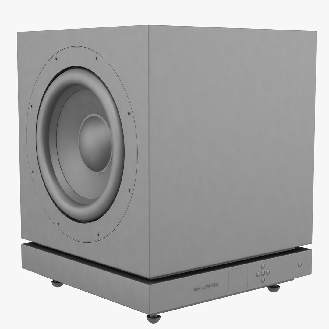 3ds Max Bowers Wilkins Db1 Subwoofer