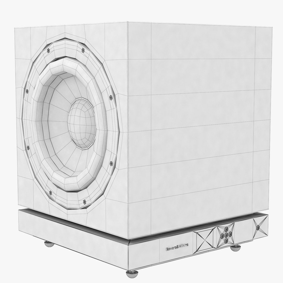 3ds Max Bowers Wilkins Db1 Subwoofer