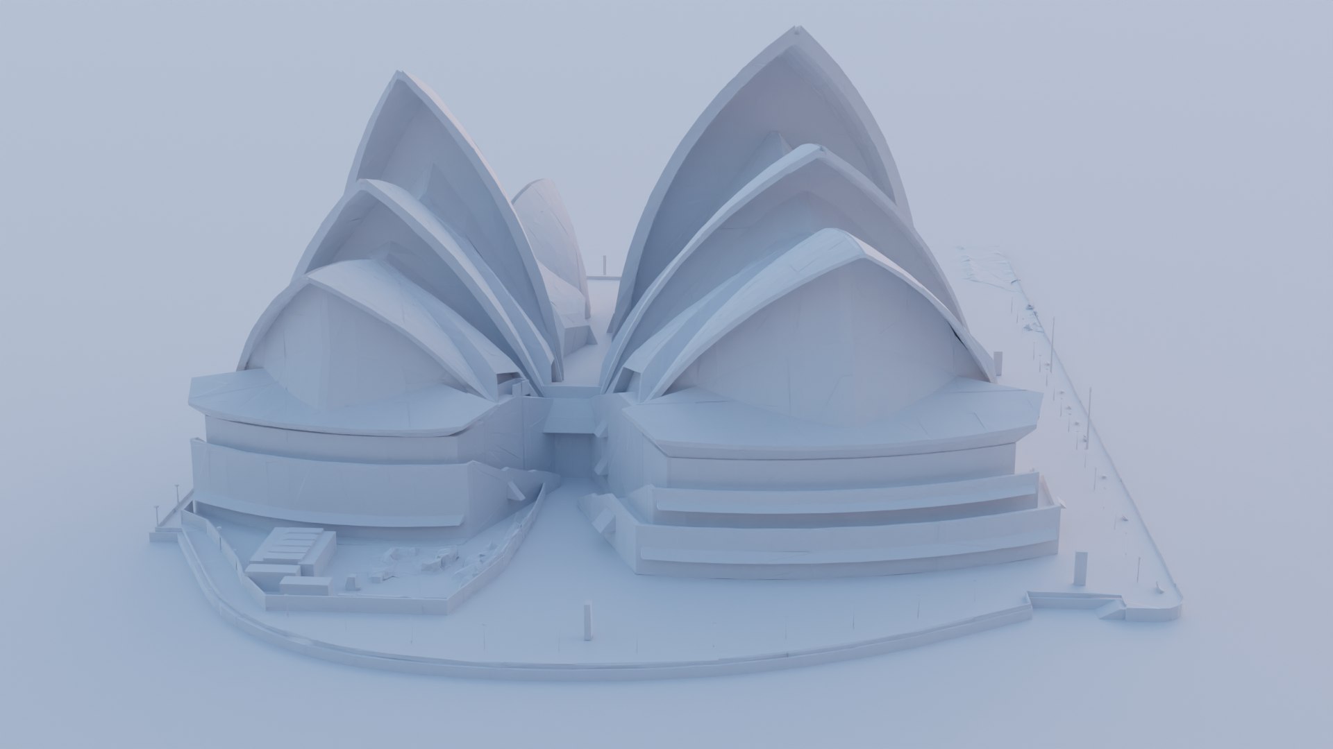 Sydey Opera House 3D Model - TurboSquid 1820642