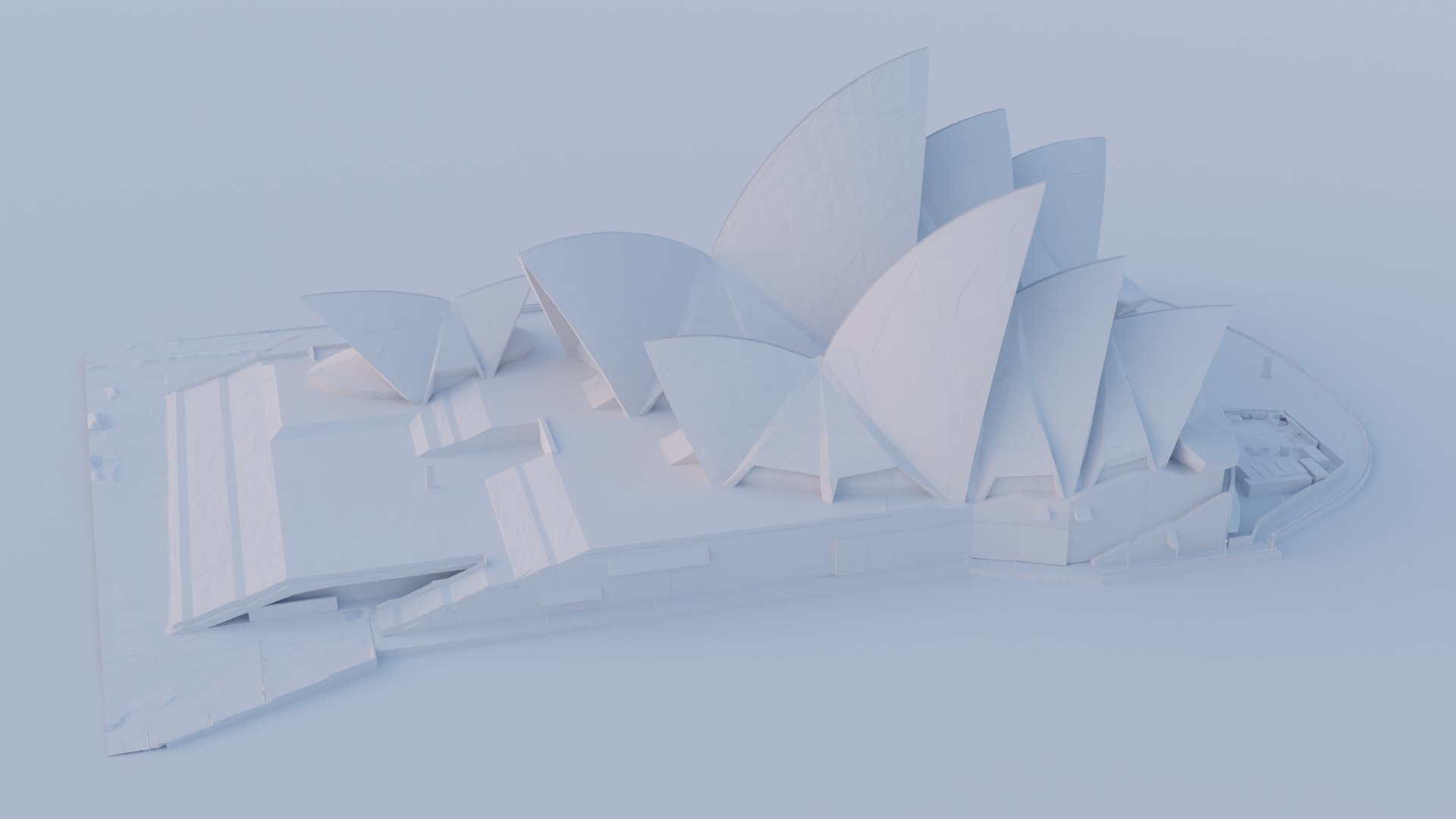Sydey Opera House 3D Model - TurboSquid 1820642