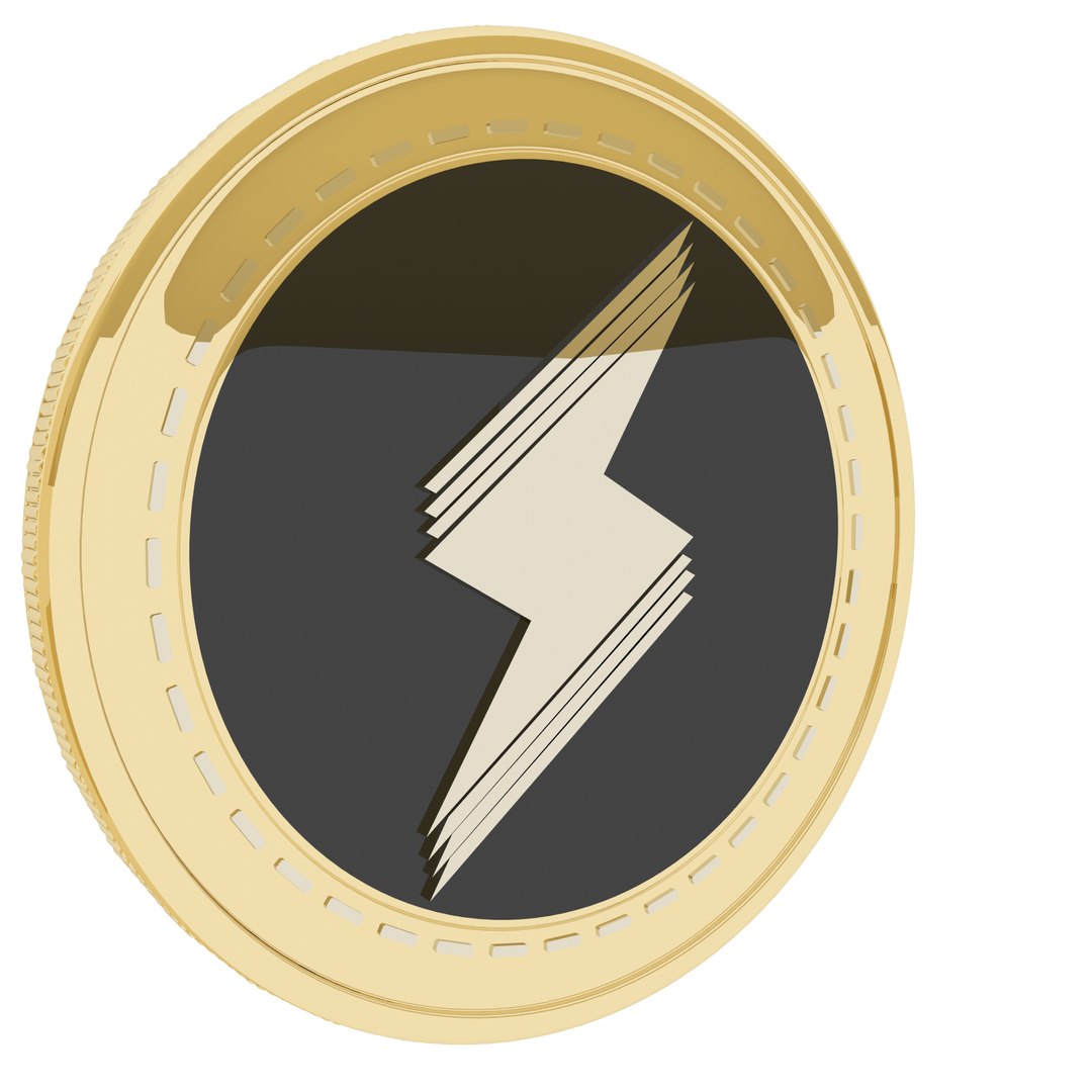 3D DSLA Cryptocurrency Gold Coin - TurboSquid 1849301