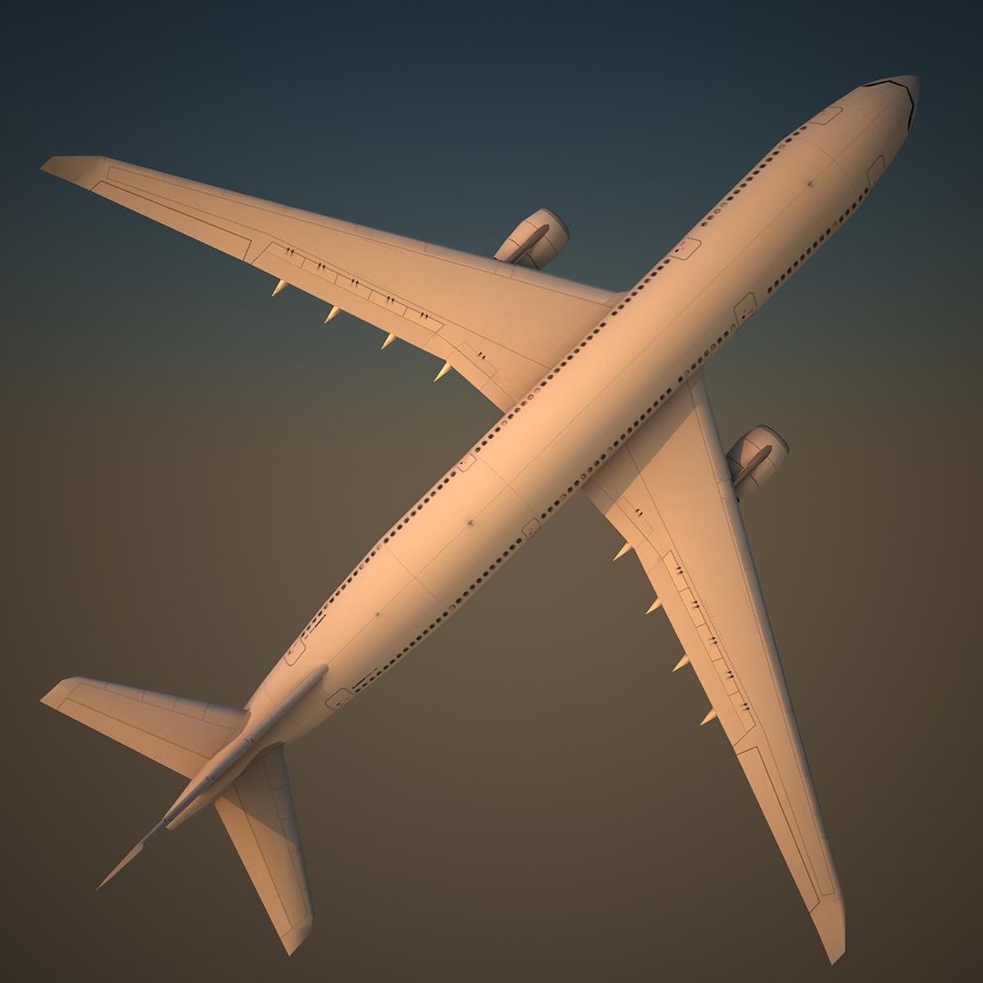 Airbus Basic 3d Max