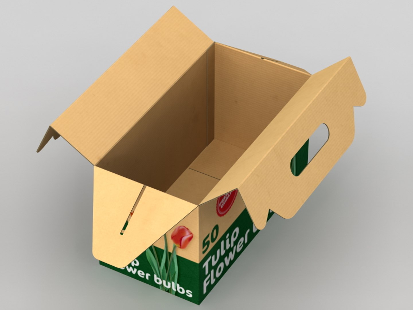 3dsmax corrugated gable box