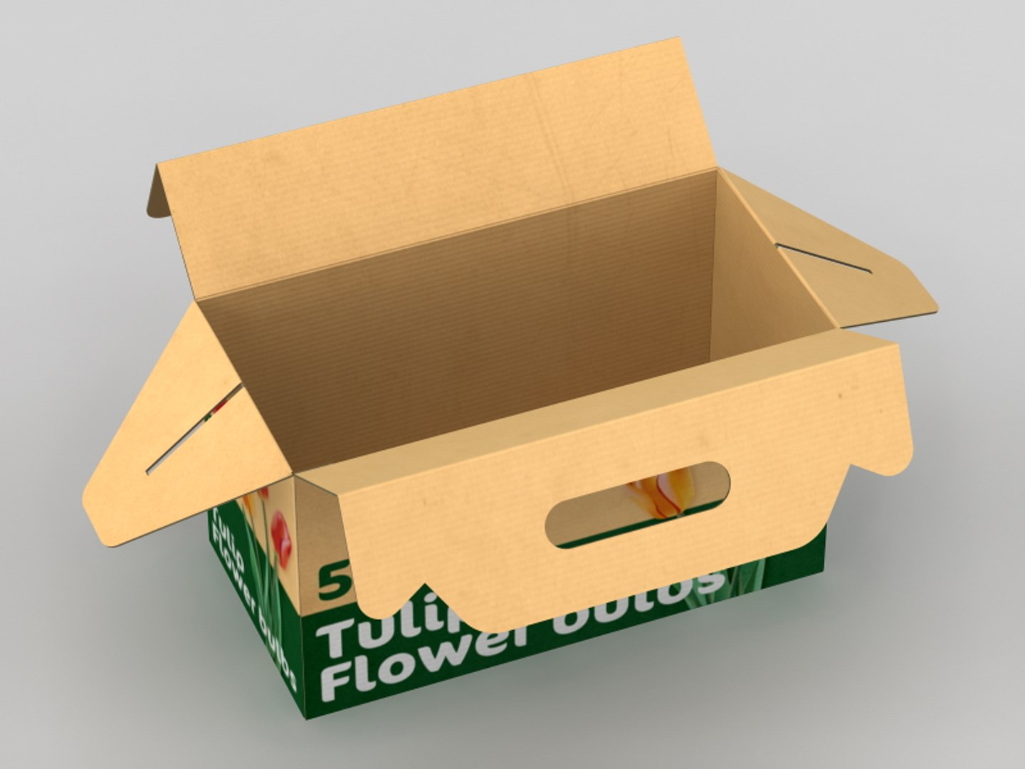 3dsmax corrugated gable box