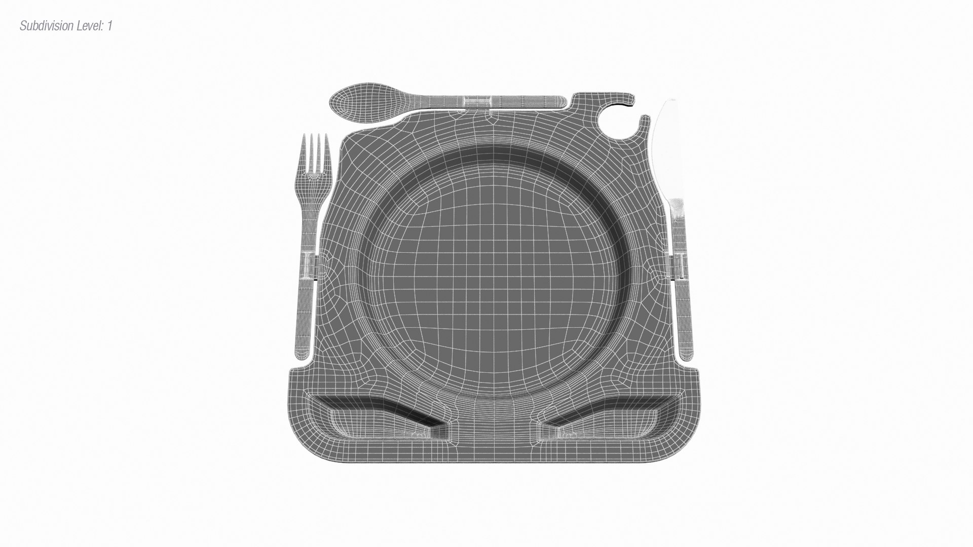 Flatware Kit 3D Model - TurboSquid 1605089