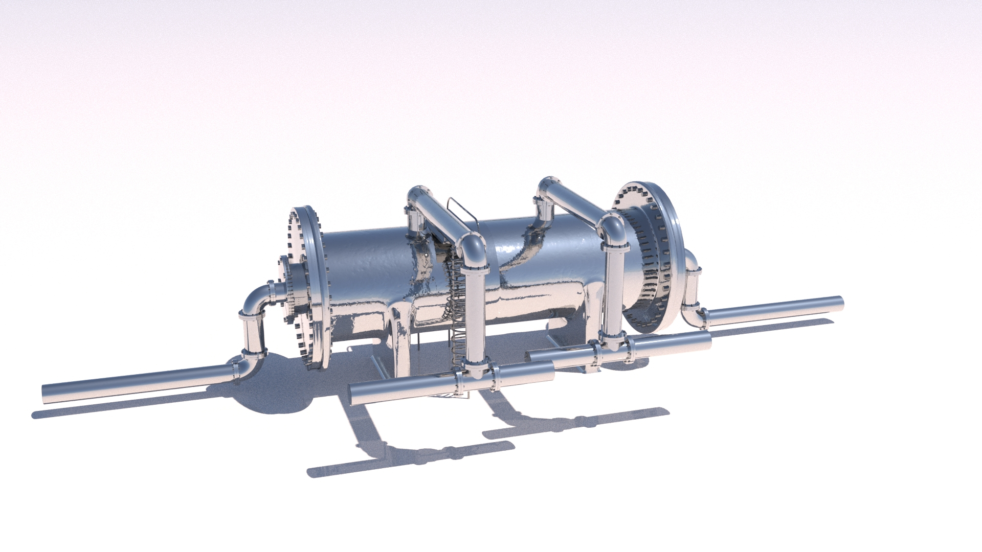 3D Model Refinery Heat Exchanger 3D - TurboSquid 2037218