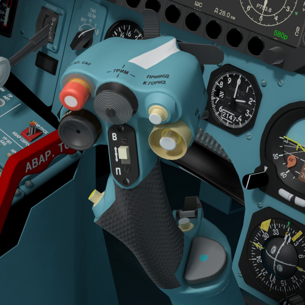 SU-27 SM Cockpit aktualisiert 3D-Modell - TurboSquid 560986