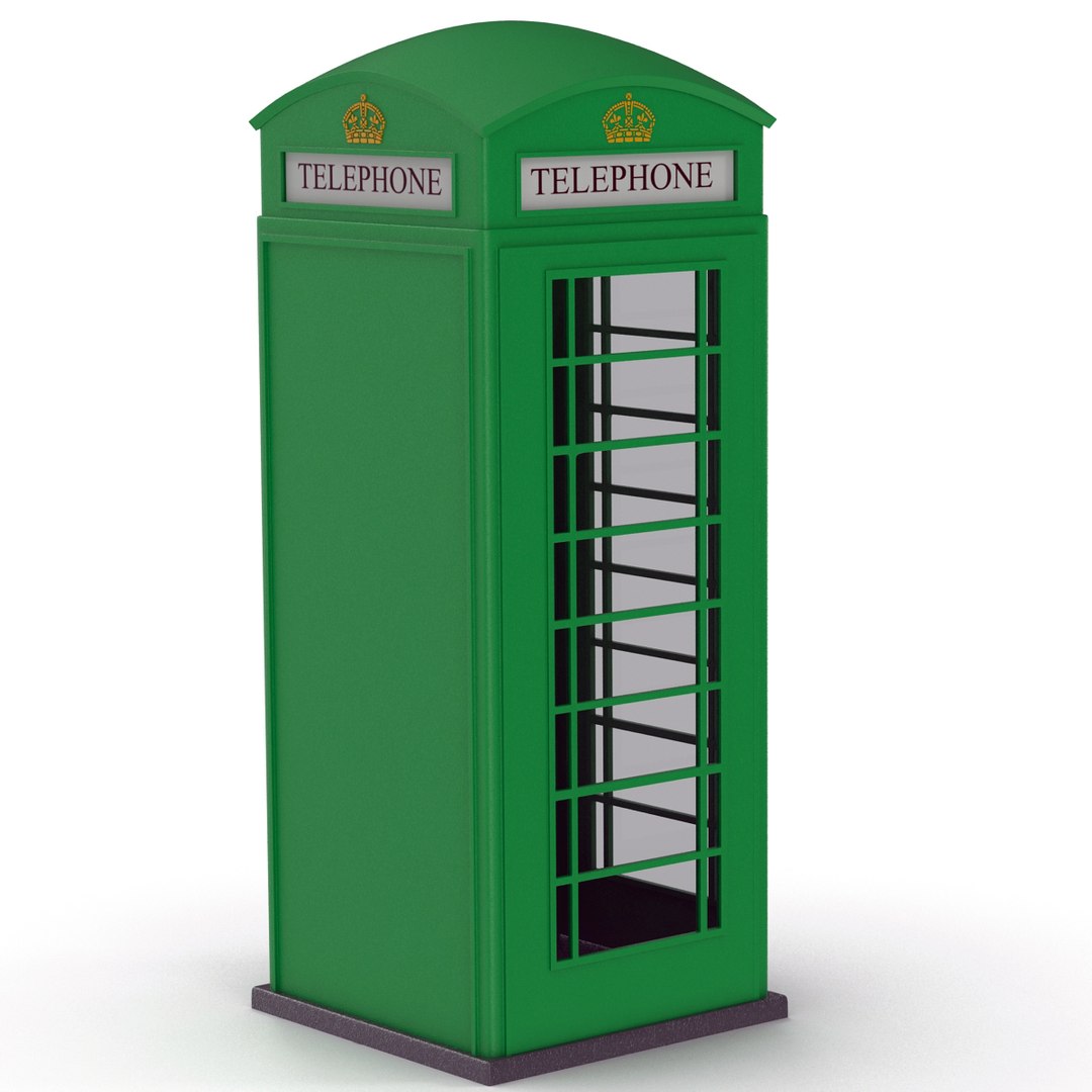 Green Telephone Box Max