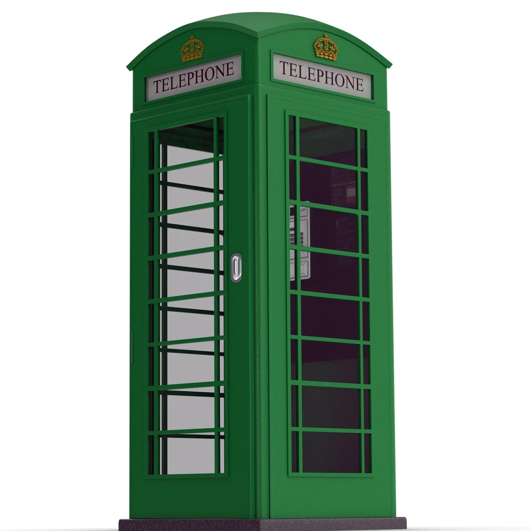 Green Telephone Box Max