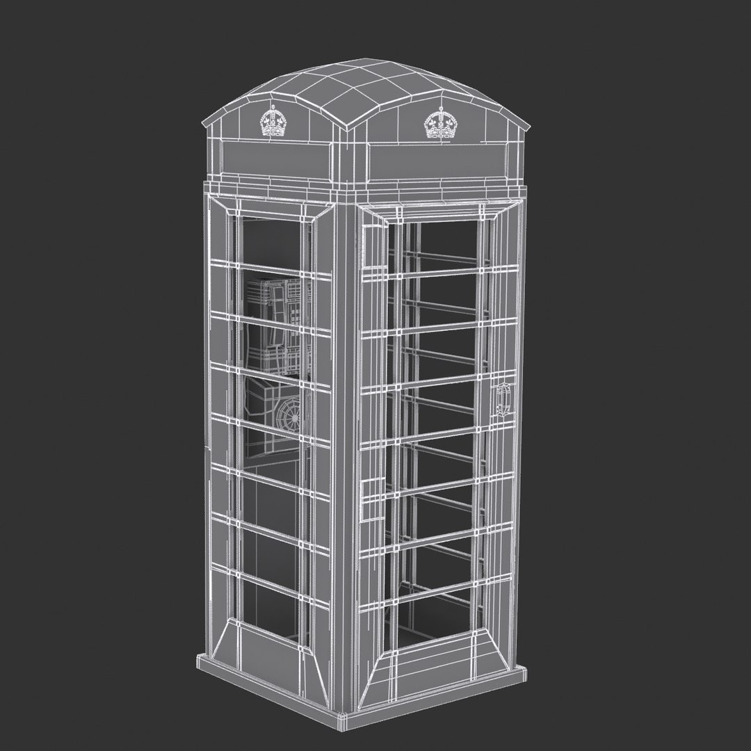 Green Telephone Box Max
