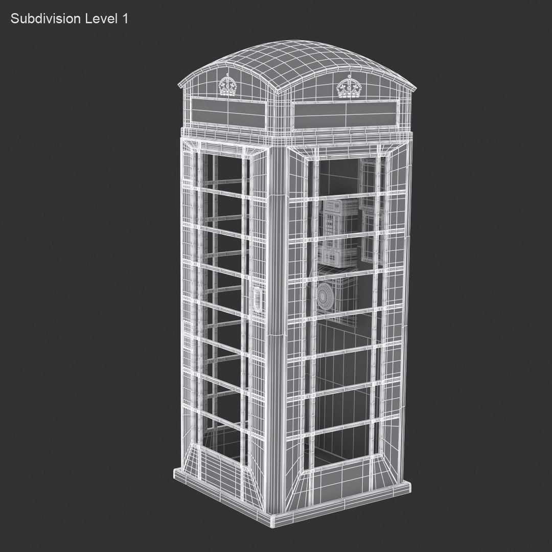 Green Telephone Box Max