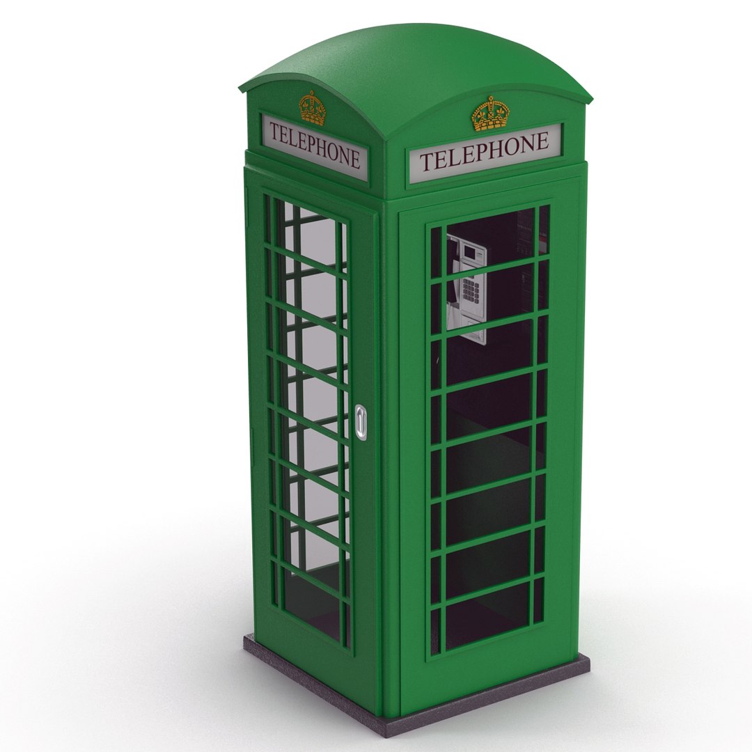 Green Telephone Box Max