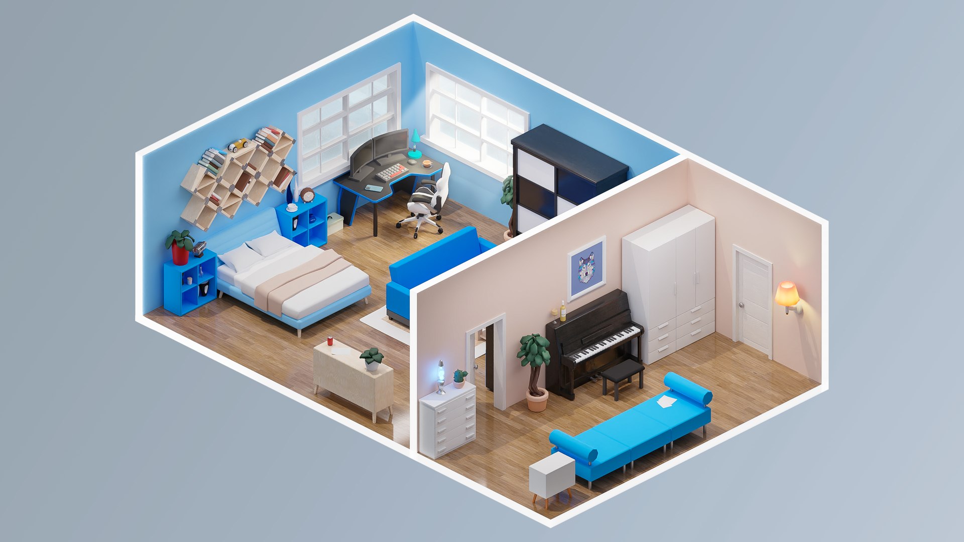 Room 27 Model - TurboSquid 2149036