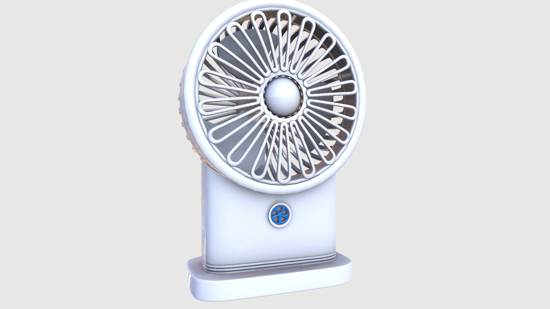 Mini Table Fan 3D Model - TurboSquid 2379552