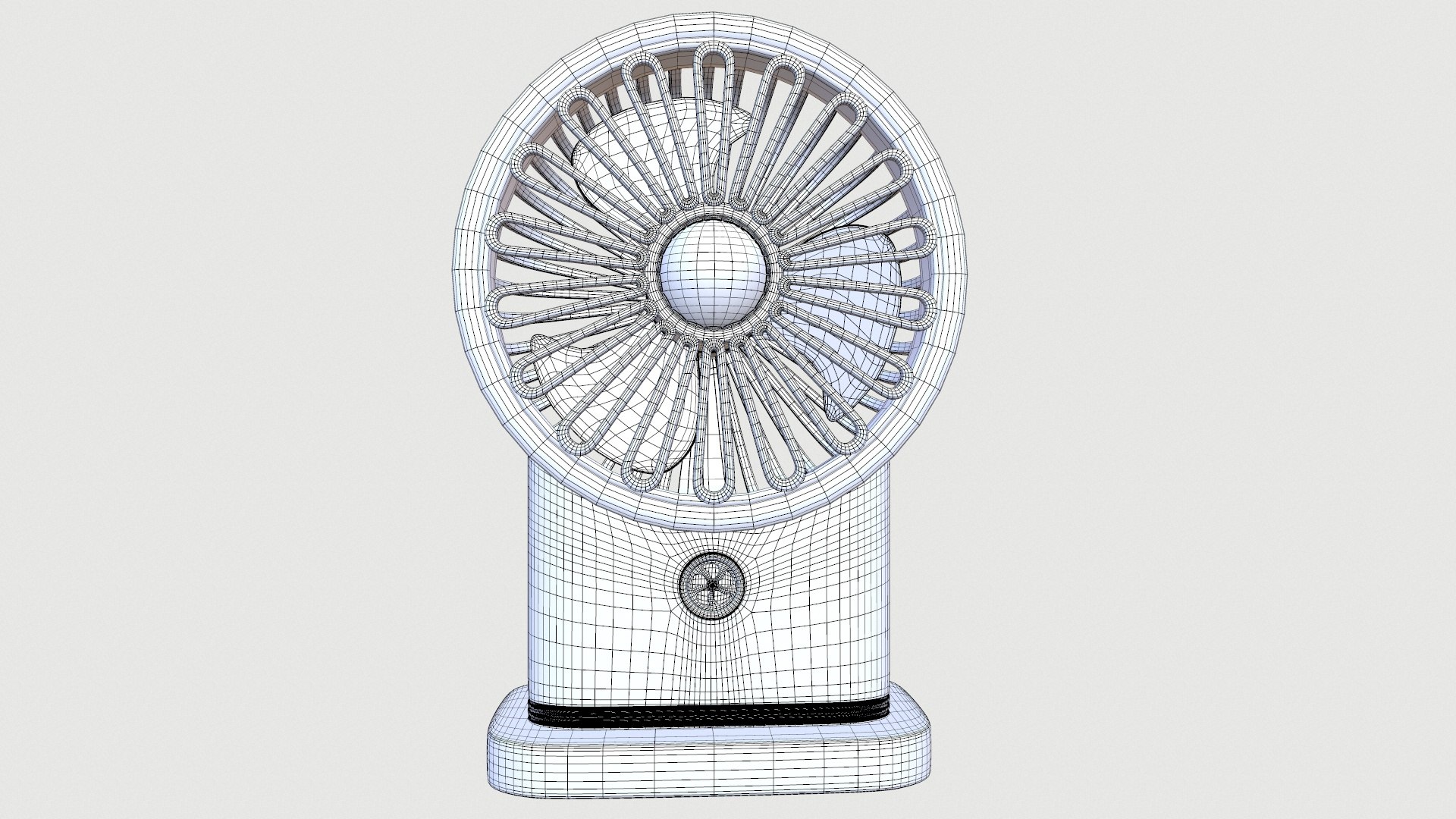 Mini Table Fan 3D Model - TurboSquid 2379552