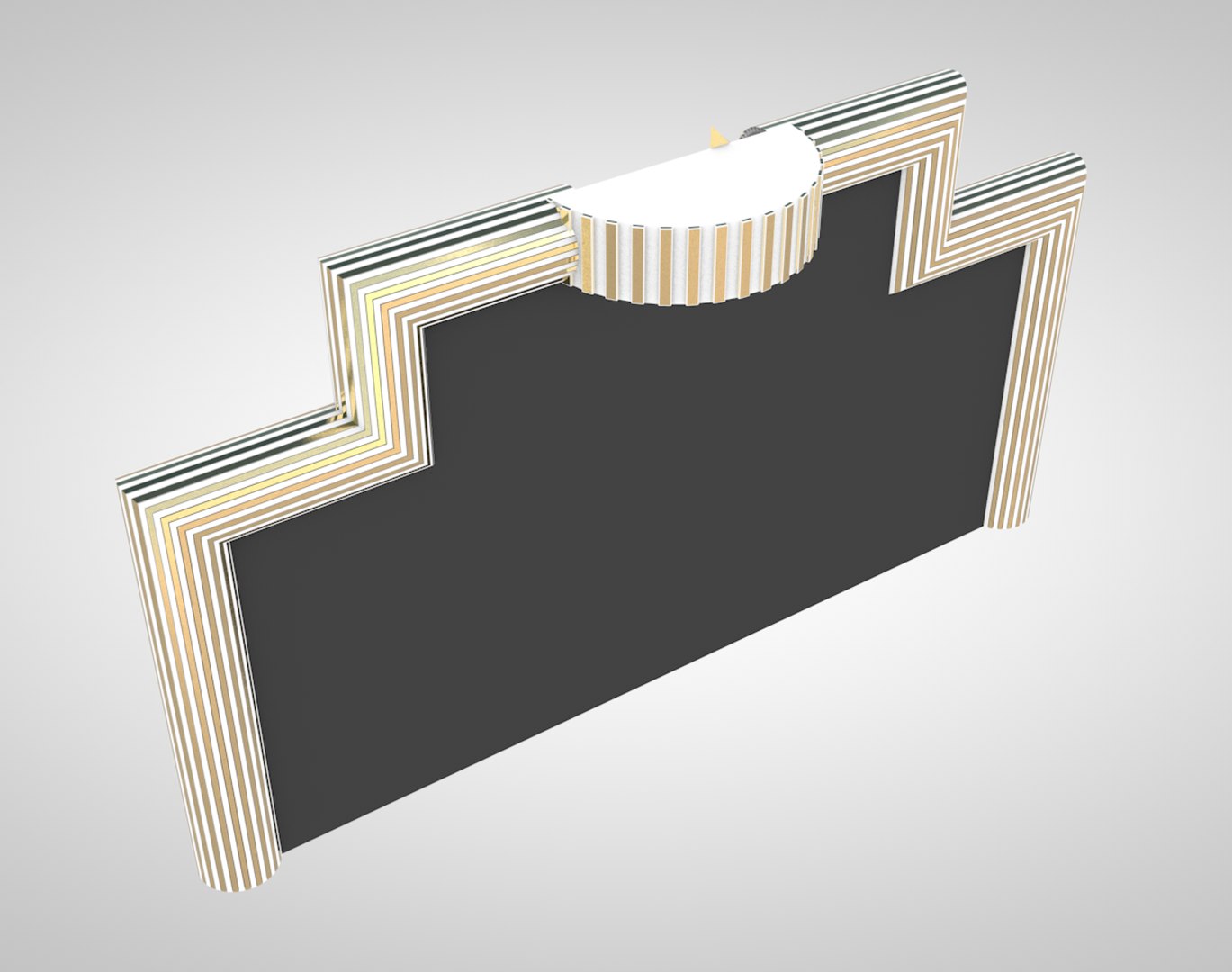 3D Tv Studio Backdrop Model - TurboSquid 1383274