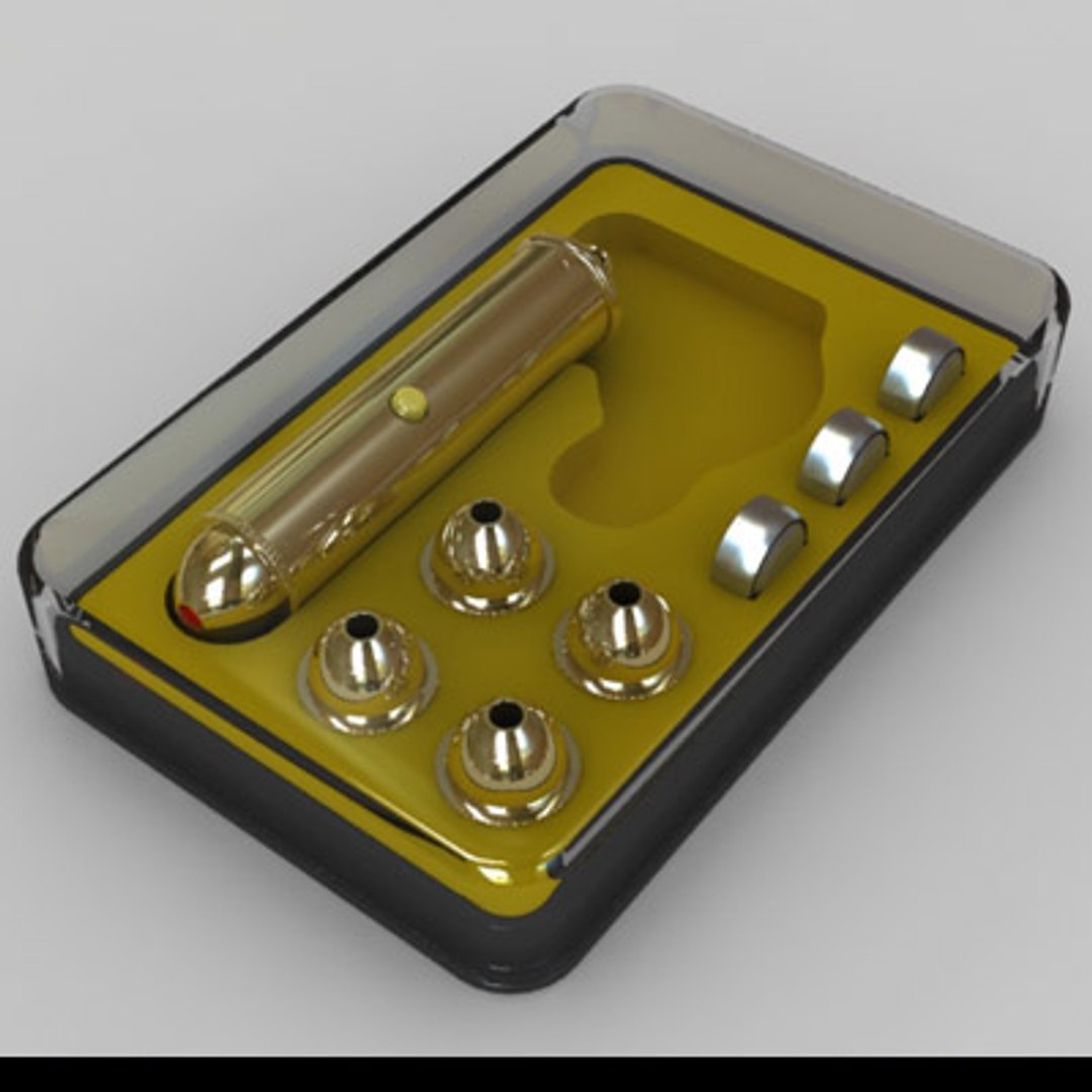 3d laser pointer model