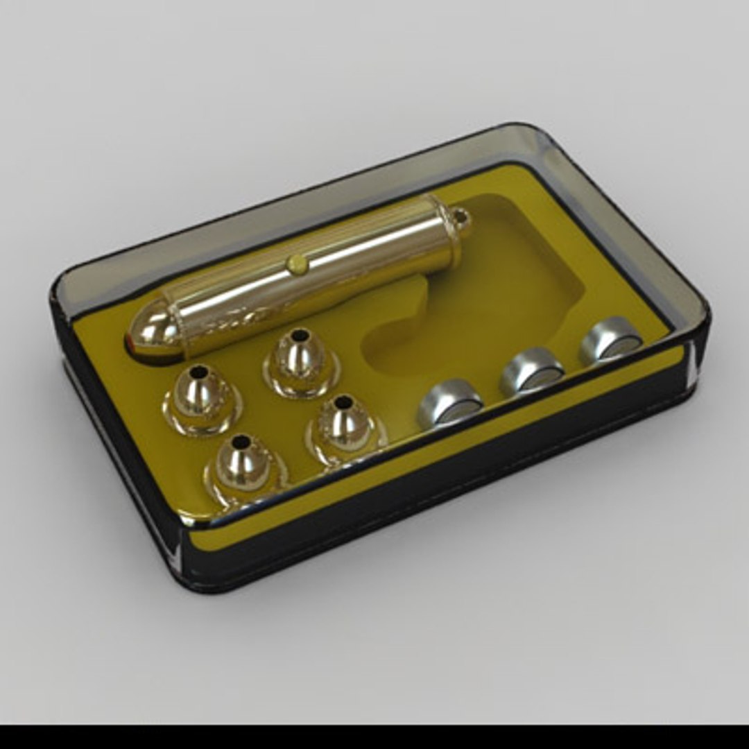 3d laser pointer model