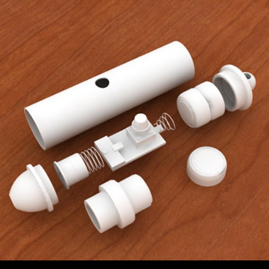 3d laser pointer model