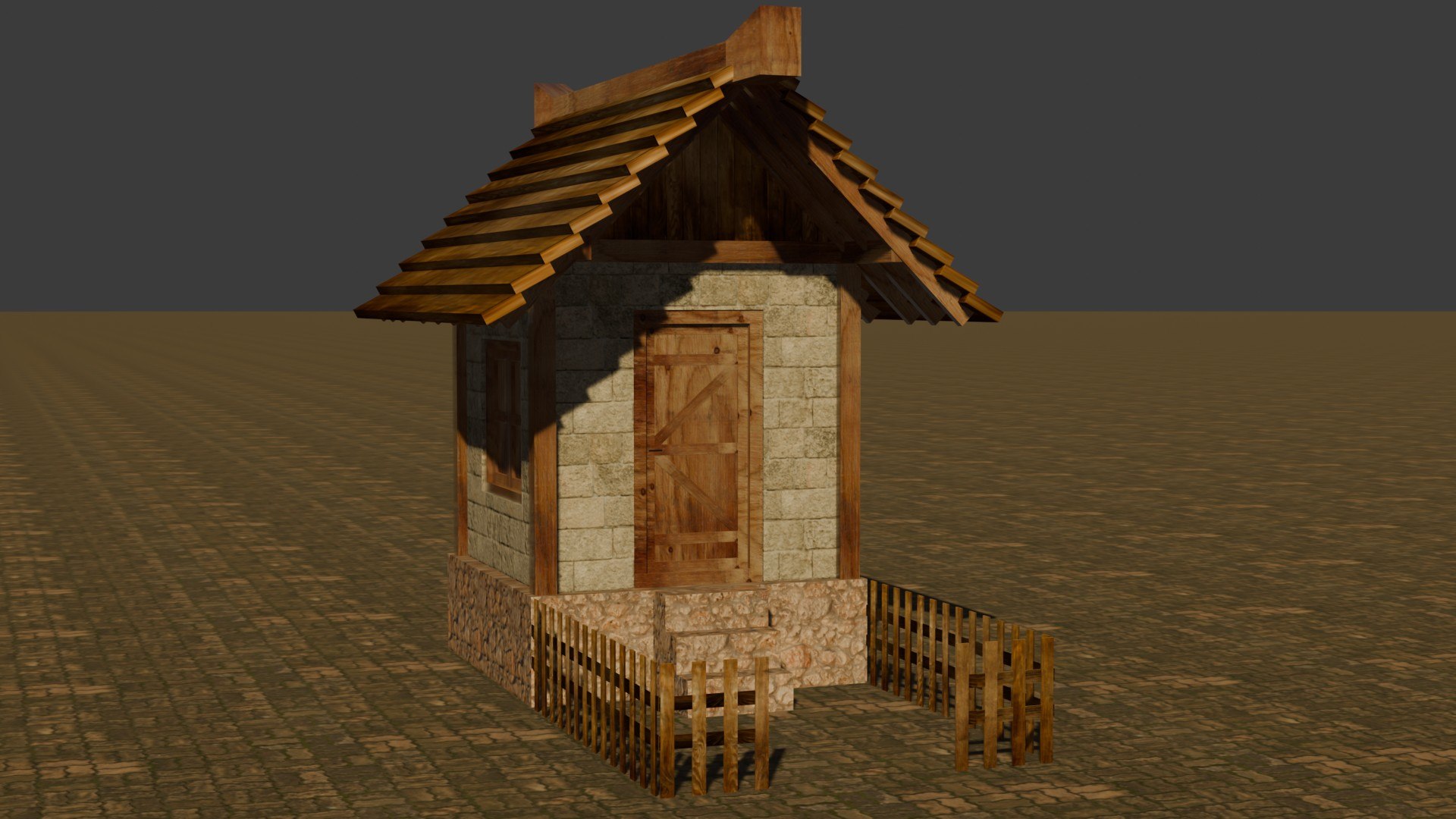 Medieval House 3D Model - TurboSquid 2179243