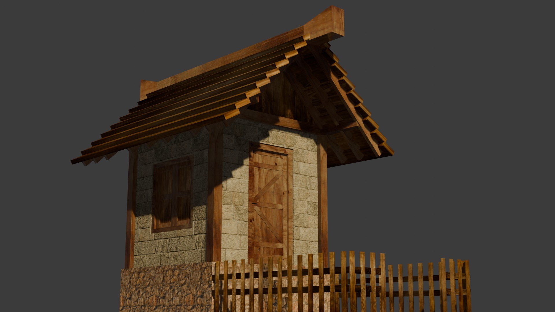 Medieval House 3D Model - TurboSquid 2179243