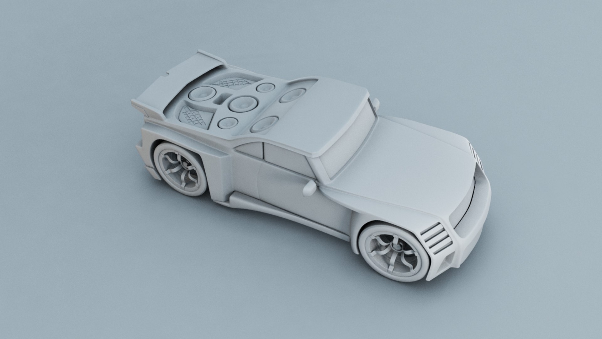 3d Hot Wheels Model