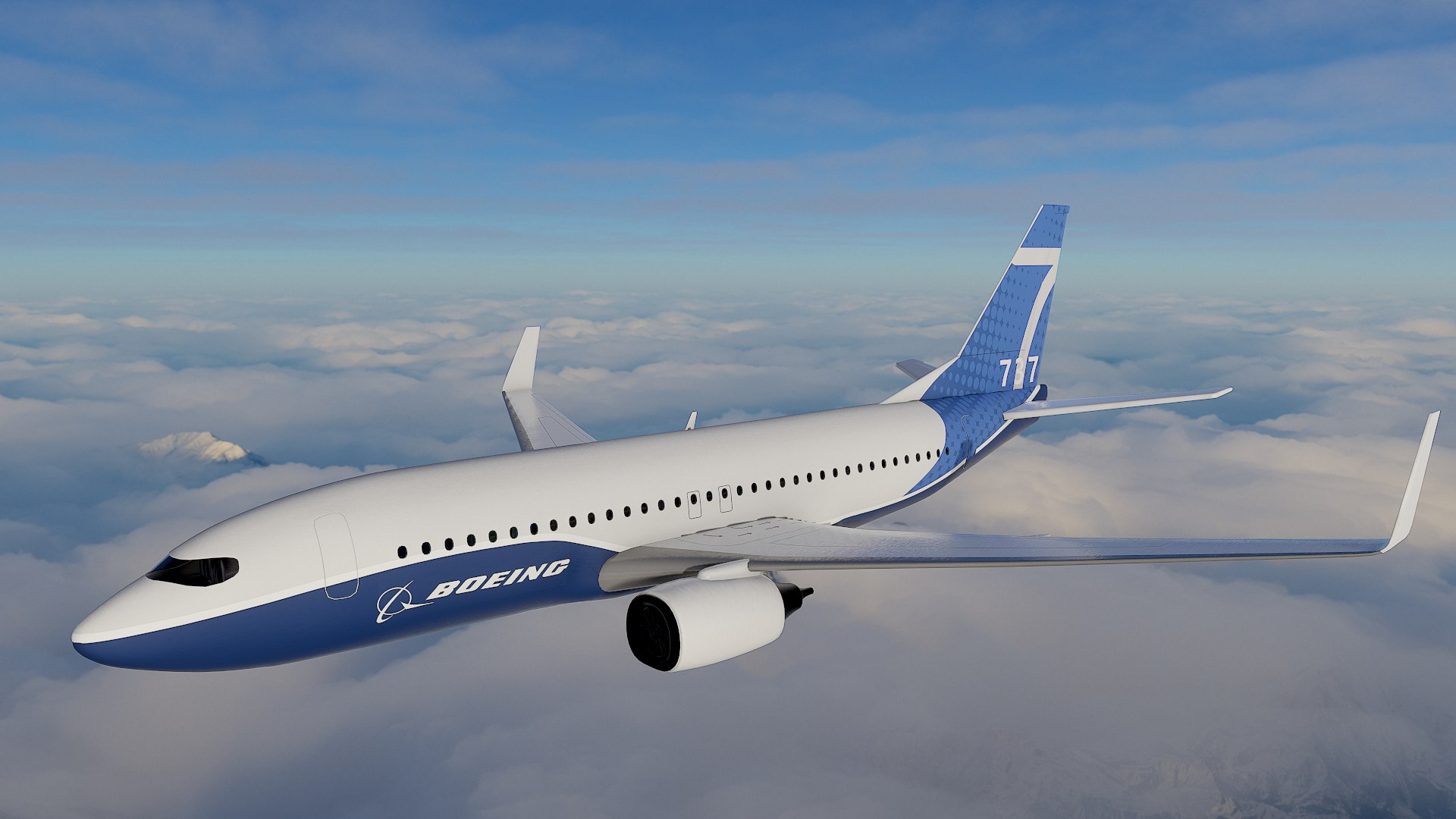 Passenger Boeing 737 Model - TurboSquid 1442443