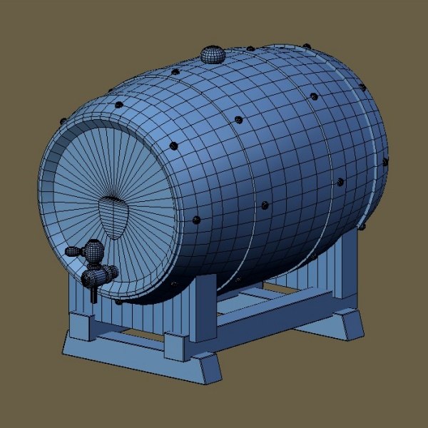 3ds brandy cask