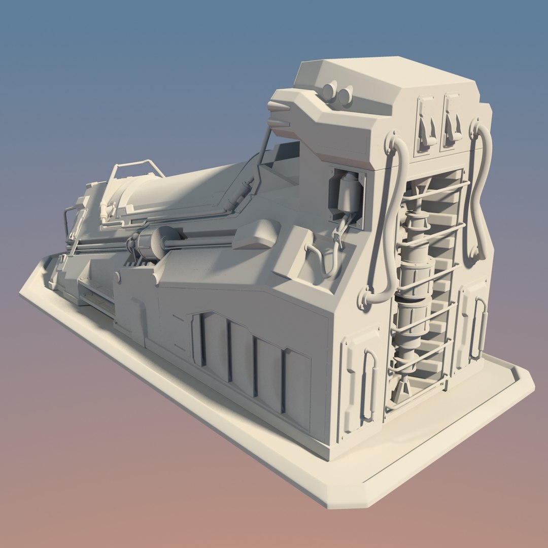 max futuristic cryopod