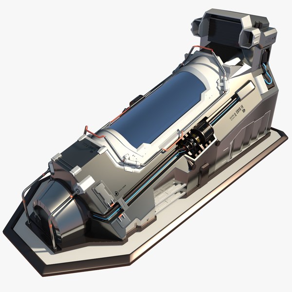 max futuristic cryopod