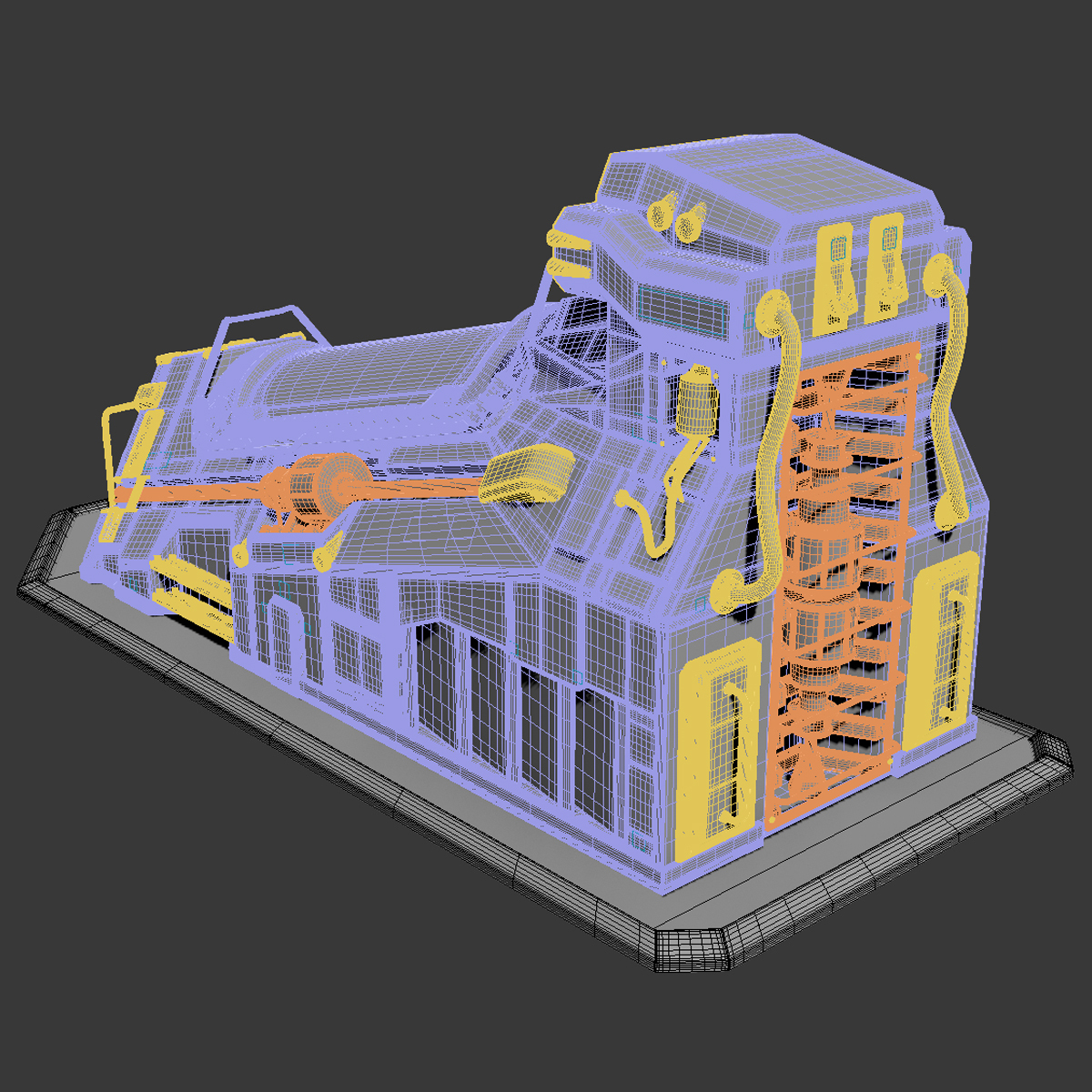 max futuristic cryopod