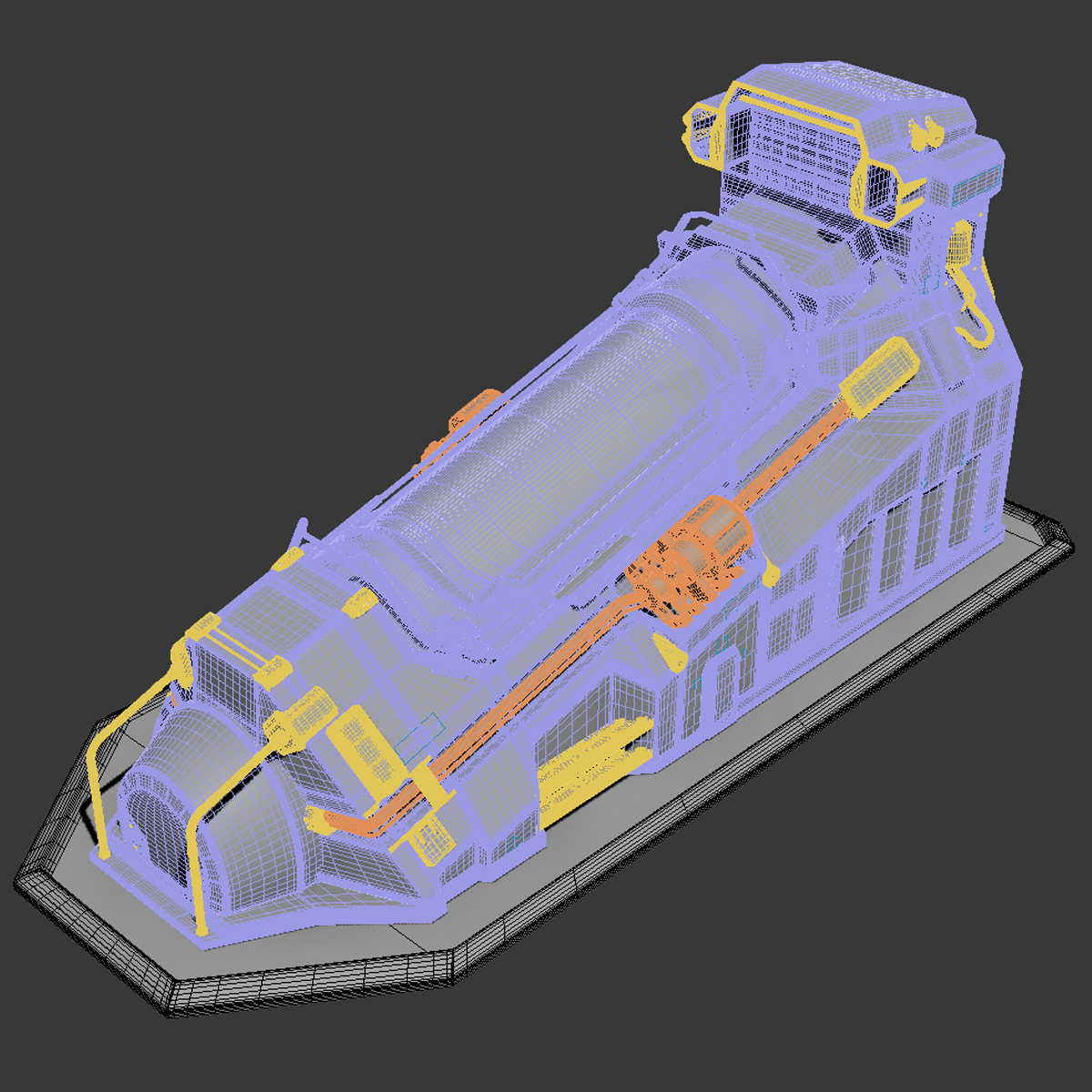 max futuristic cryopod