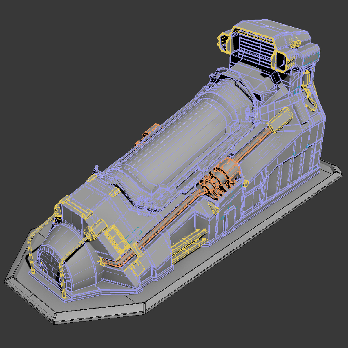 max futuristic cryopod