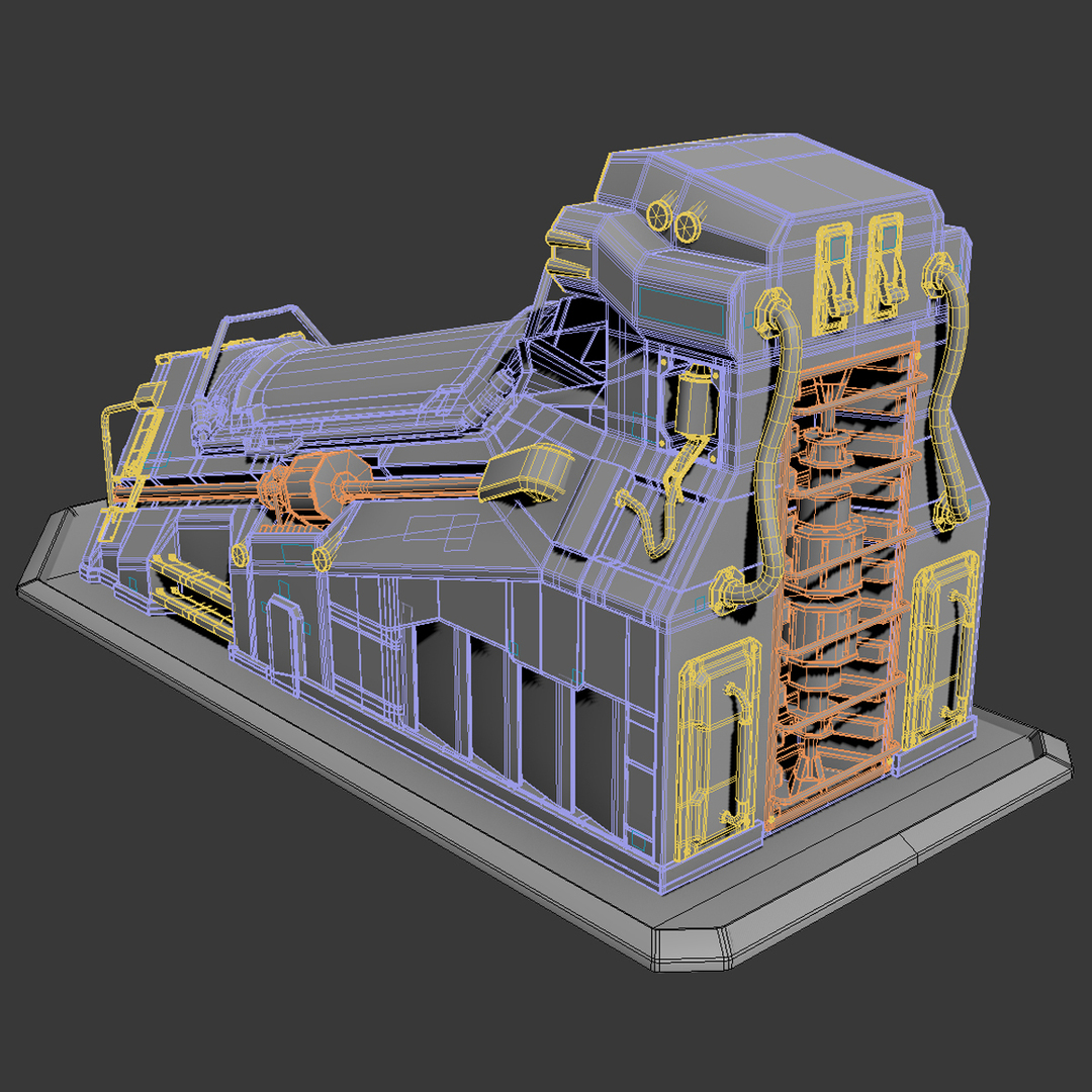 max futuristic cryopod