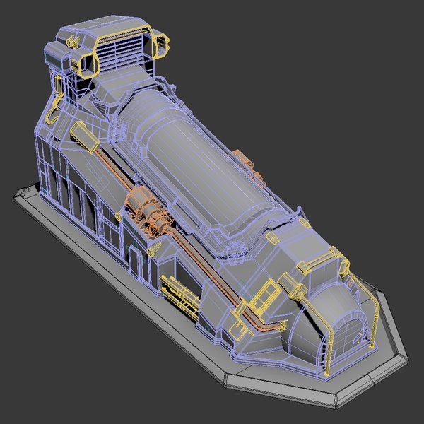 max futuristic cryopod