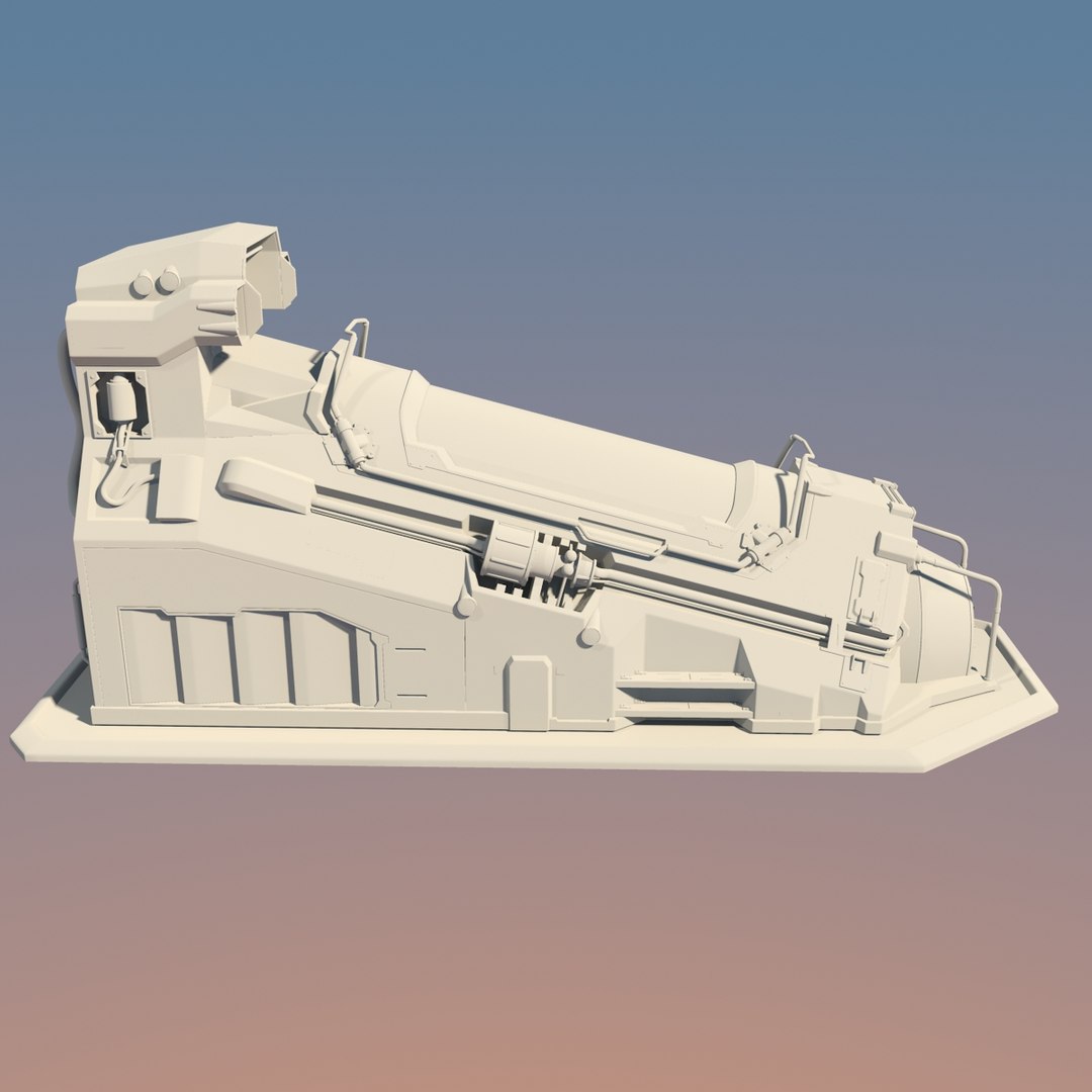 max futuristic cryopod