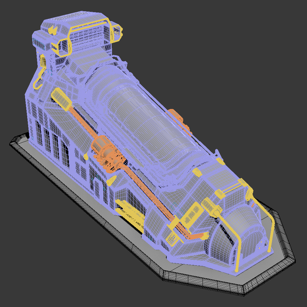 max futuristic cryopod