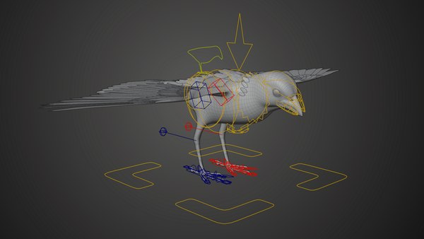 modelo 3d Sparrow Animated - TurboSquid 2078887