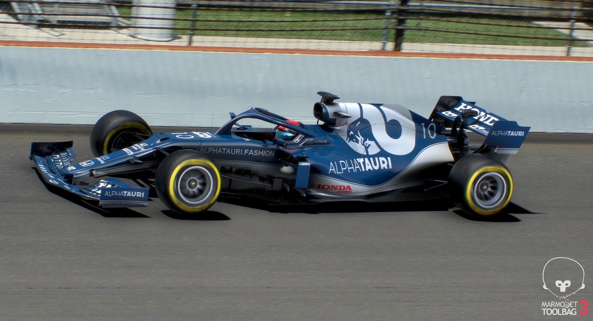 3D Alphatauri F1 2021 At02 Model - TurboSquid 1700097