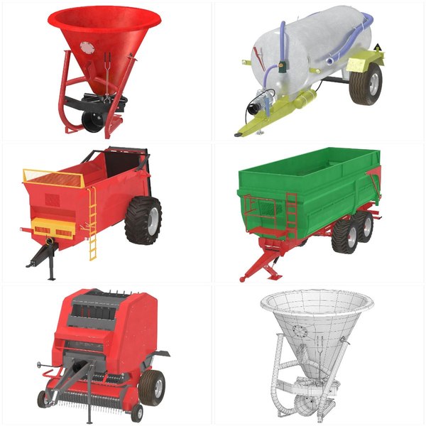 modelo 3d Agricultural machinery - TurboSquid 1943040