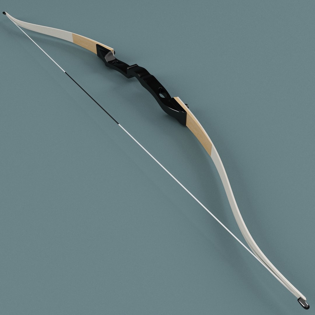3D Recurve Bow - TurboSquid 576719