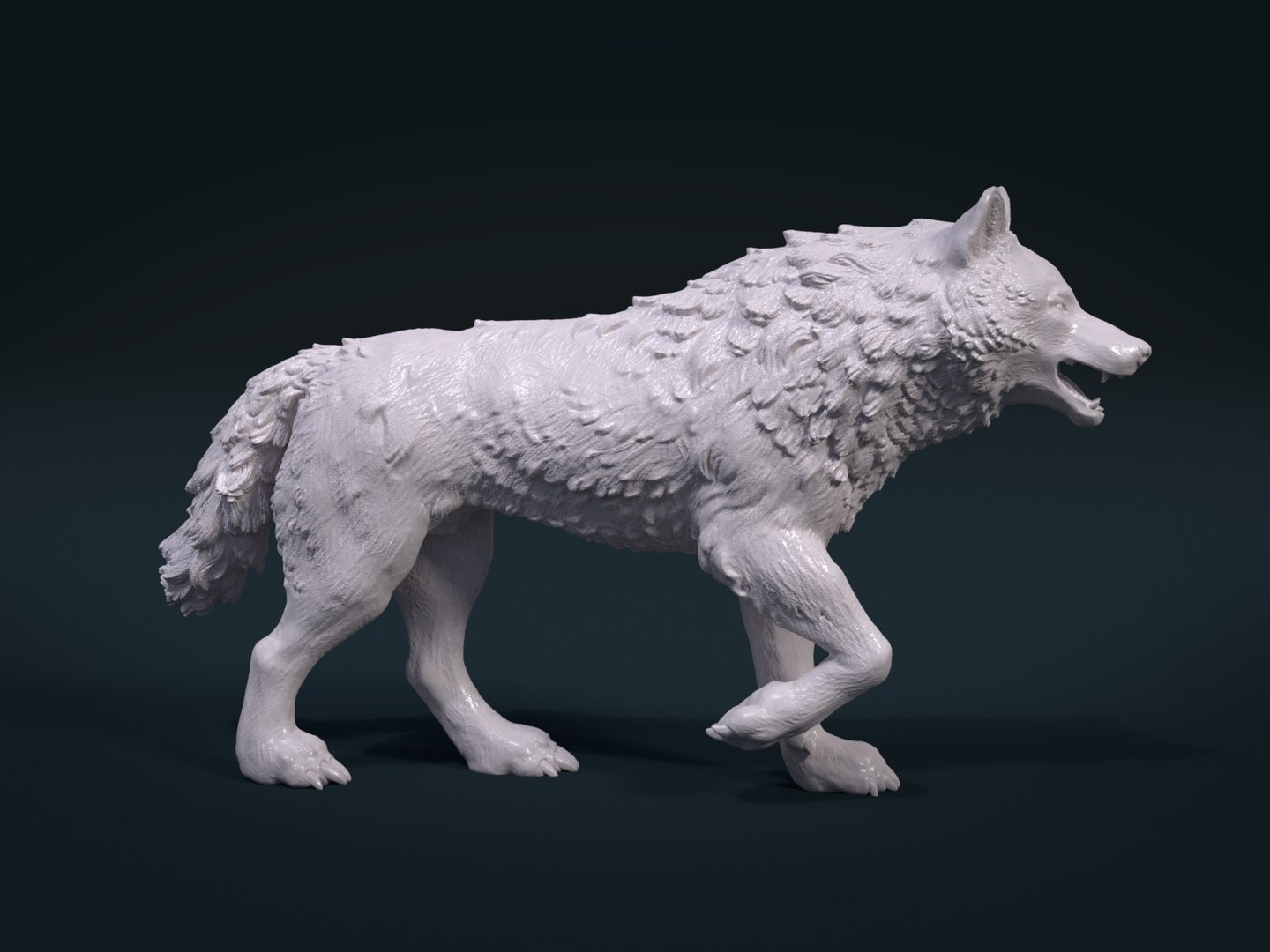 3D Wolf Model - TurboSquid 1284886
