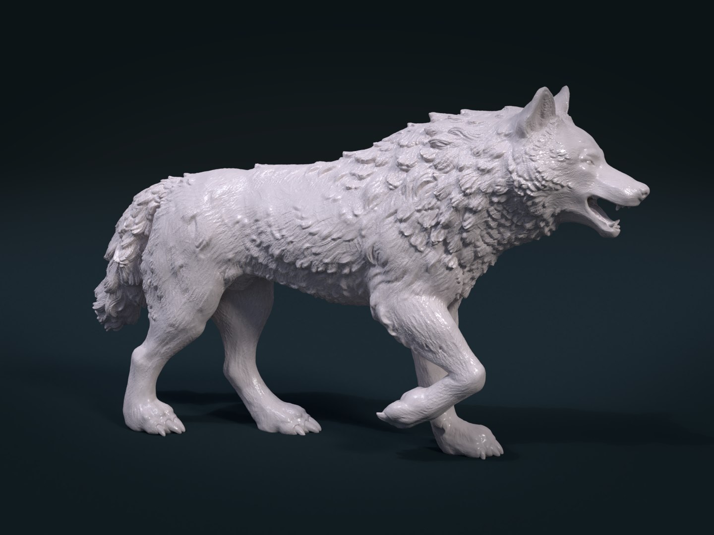 3D Wolf Model - TurboSquid 1284886