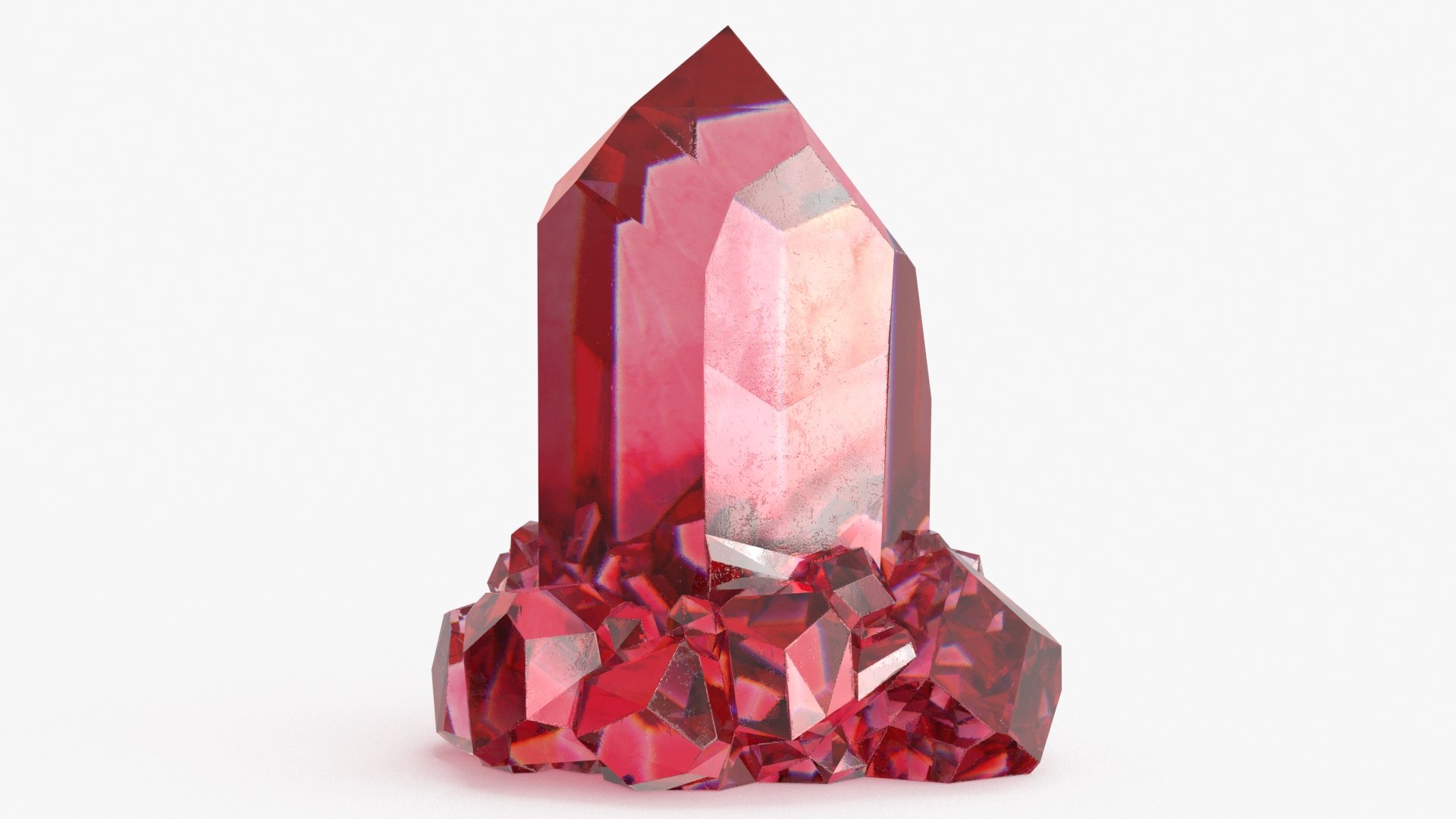 Crystal Pink 3D Model - TurboSquid 2151871