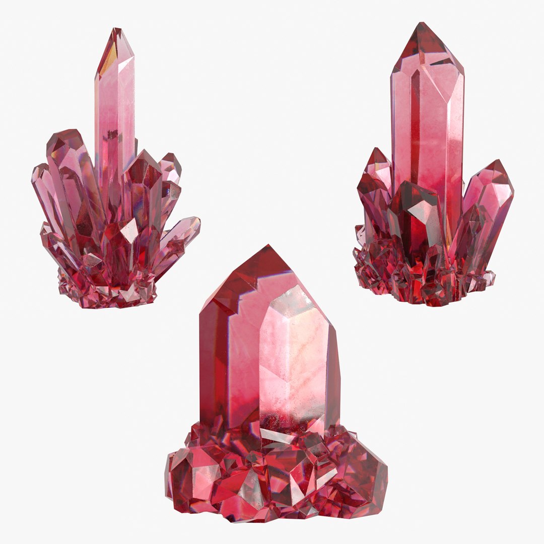 Crystal Pink 3D Model - TurboSquid 2151871
