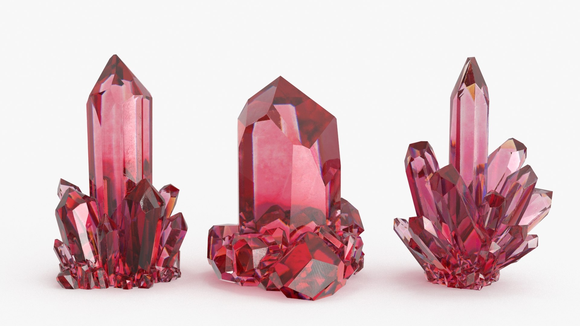 Crystal Pink 3D Model - TurboSquid 2151871