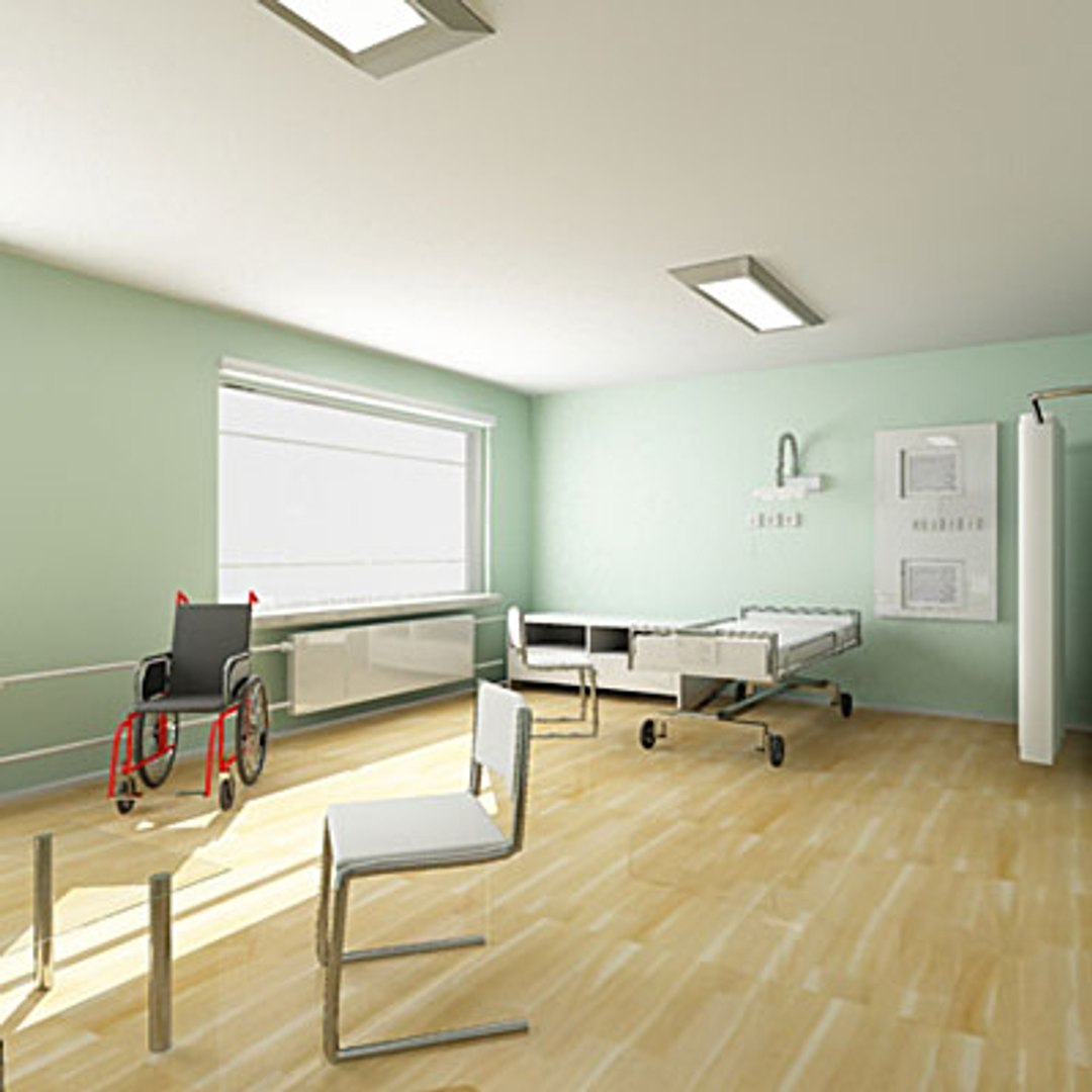 3d Model Hospital Isolation Ward