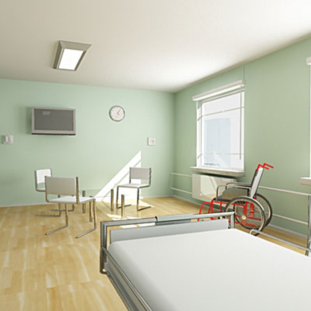 3d Model Hospital Isolation Ward