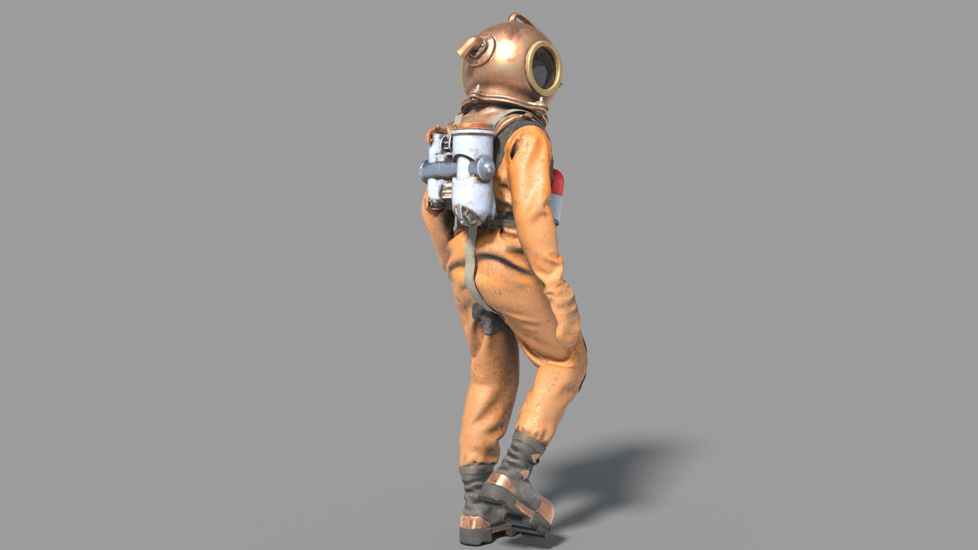 3D Diver Suit 2 Model - TurboSquid 1570604