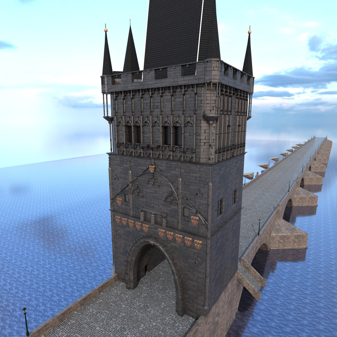 Charles Bridge 3D Model - TurboSquid 2051347